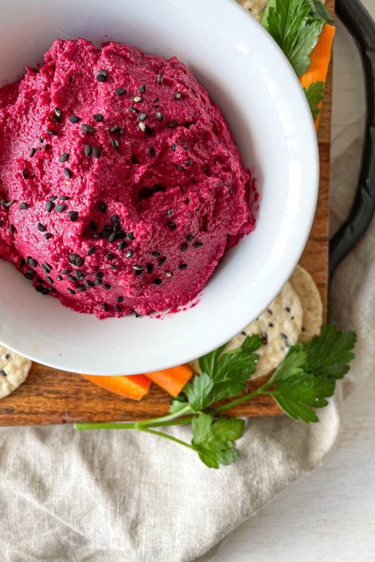 BEETROOT DIP RECIPE (Vegan) • Bites In The Wild