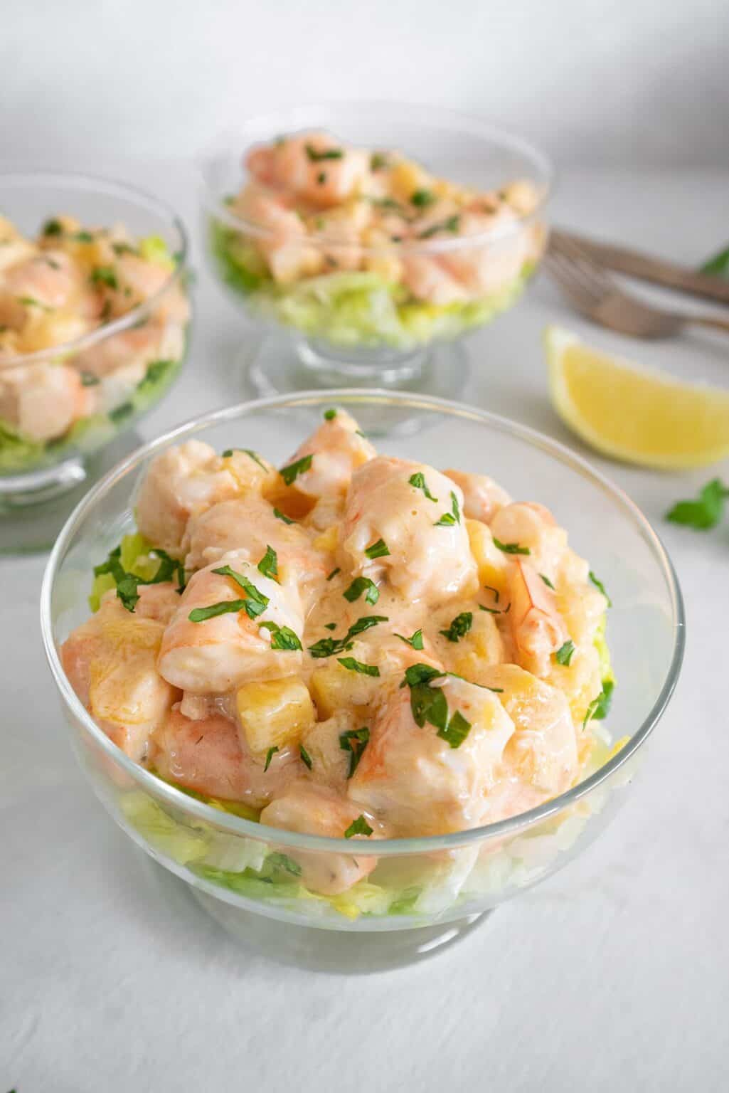 Prawn Cocktail Salad (Classic, Easy Recipe!)