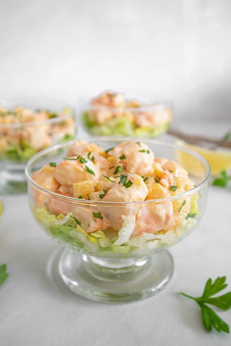 Prawn Cocktail Salad (Classic, Easy Recipe!)