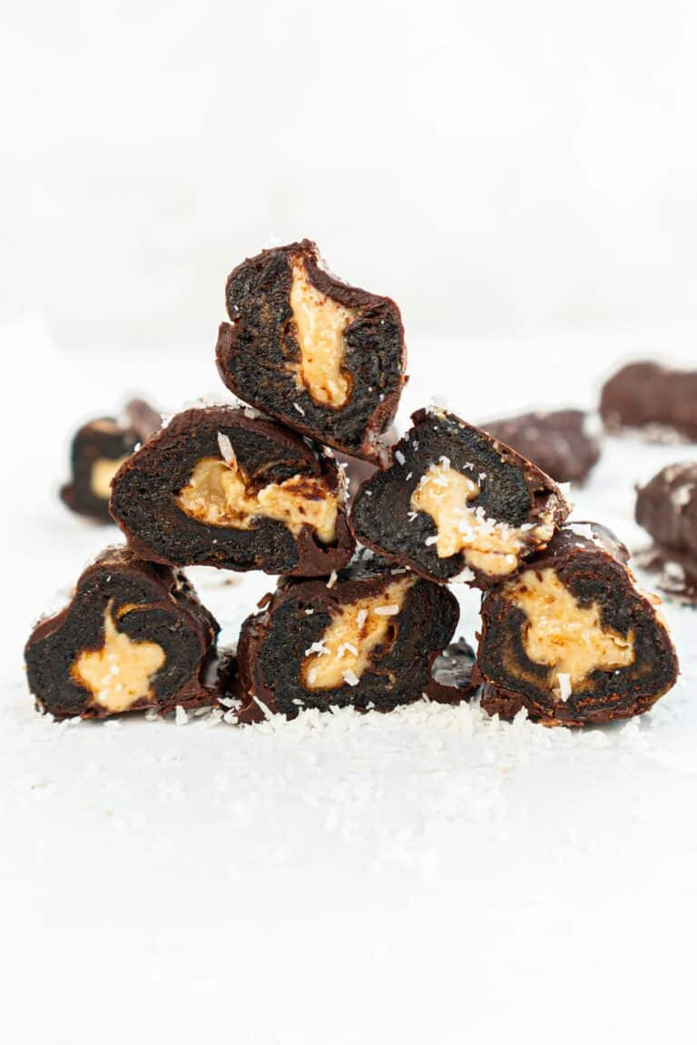 Chocolate Covered Dates (Made With 3 Ingredients)