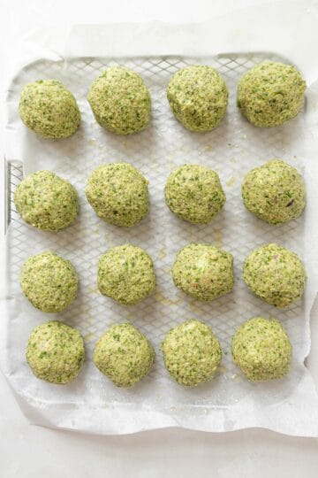 Healthy Broccoli Falafel Recipe (Vegan & Gluten-Free)