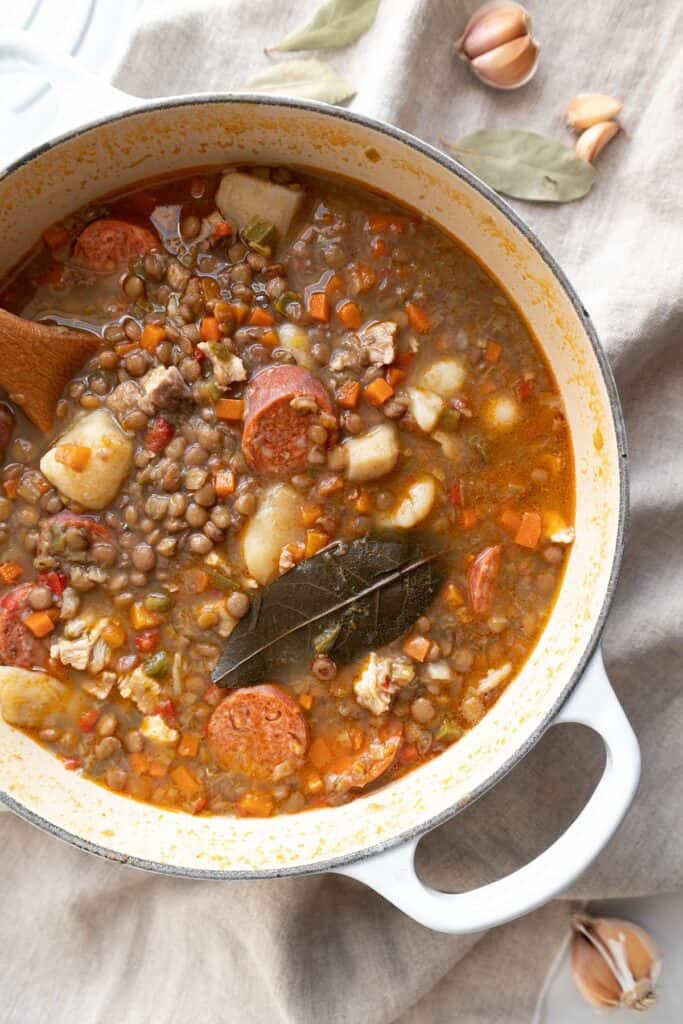 The Best Spanish Lentil Stew (Lentejas Recipe)