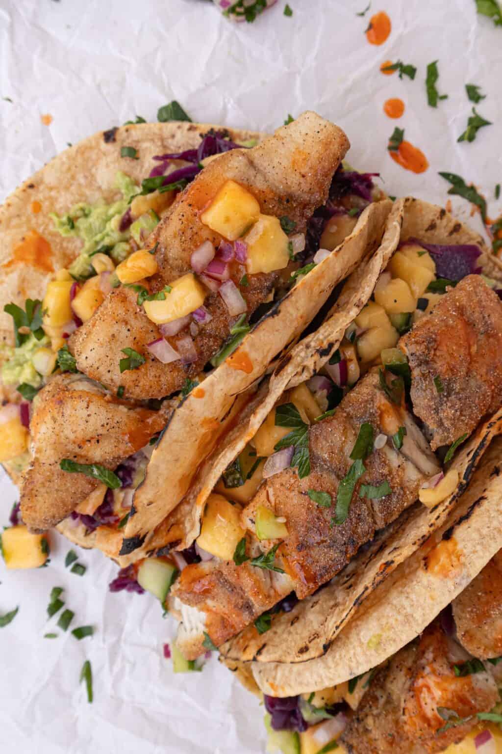 Healthy Gluten-Free Tacos De Pescado Recipe (Fish Tacos)