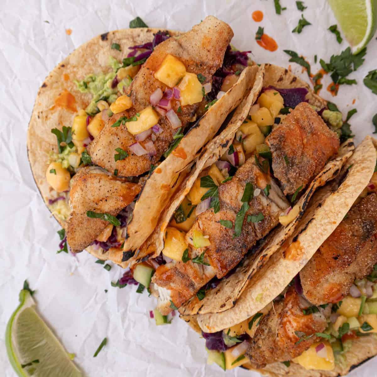 Healthy Gluten-Free Tacos De Pescado Recipe (Fish Tacos)