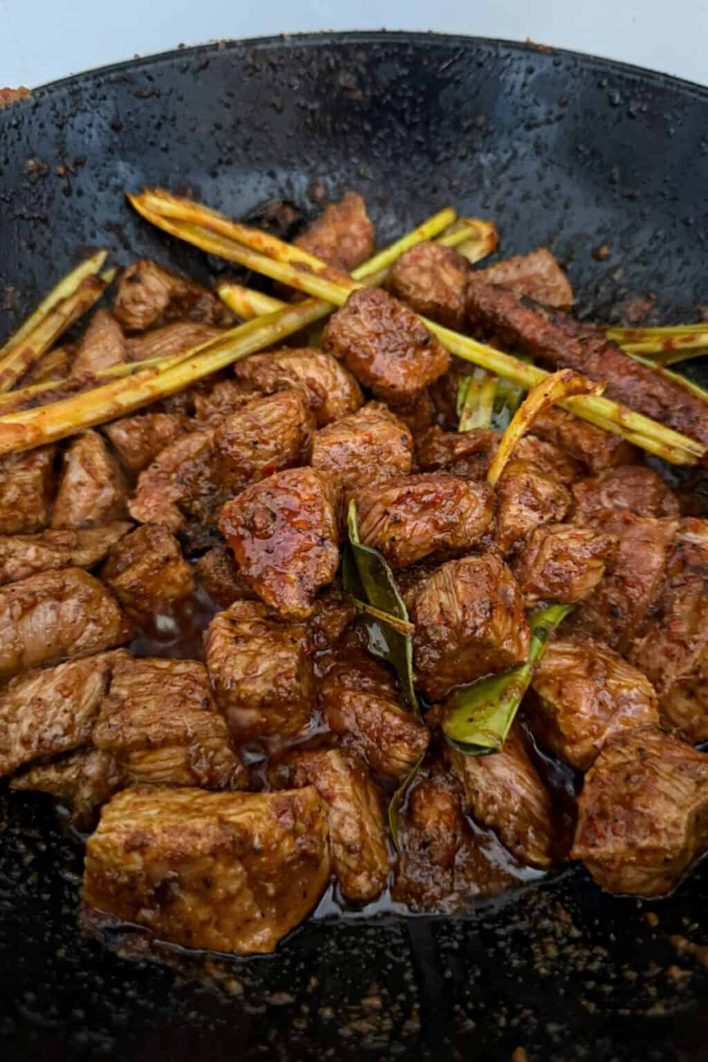 Authentic Beef Rendang Indonesian Curry Recipe