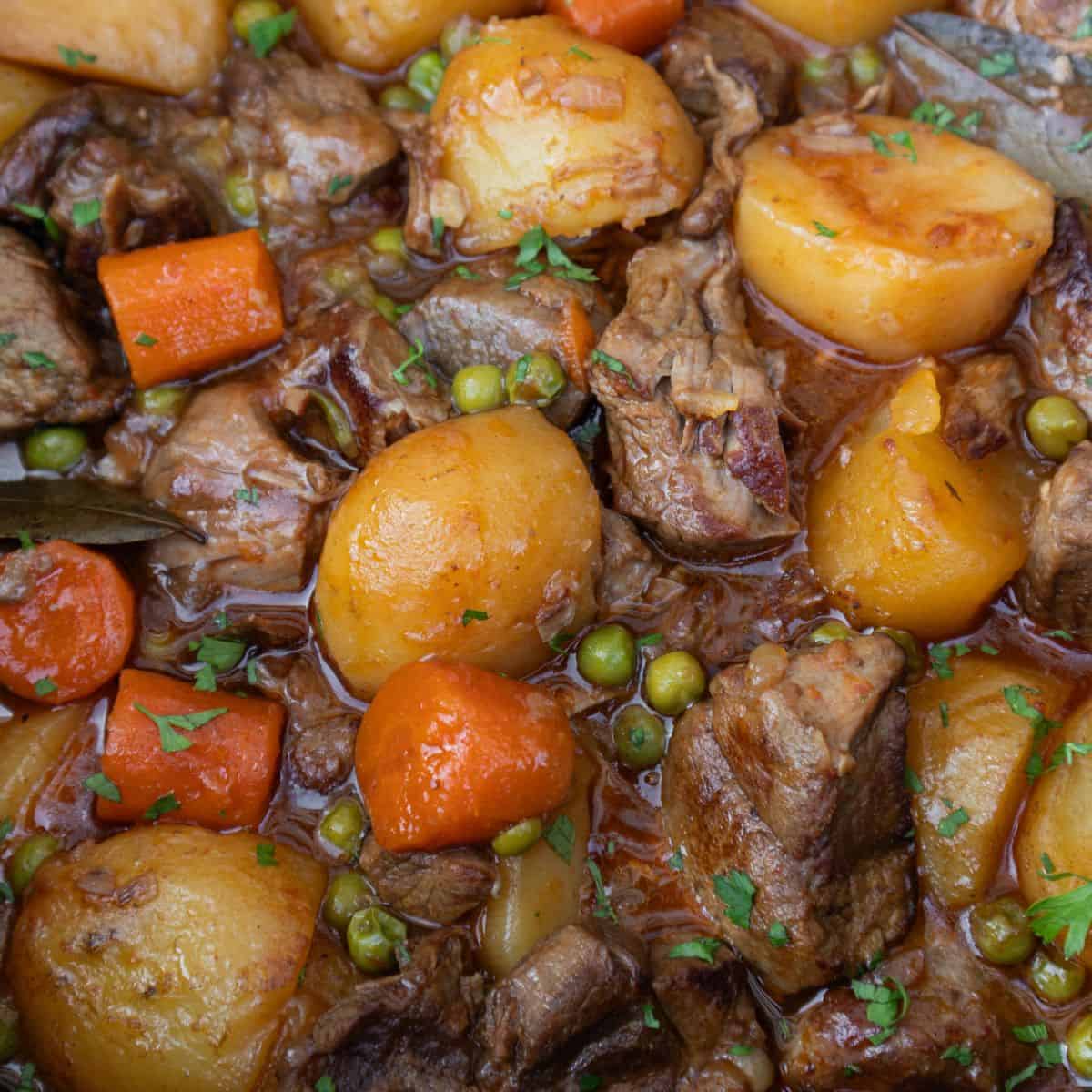 Traditional Spanish Beef Stew Recipe (Estofado de Carne)